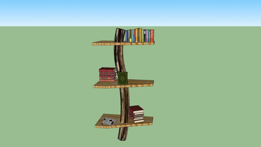 Wooden shelf | 3D Warehouse