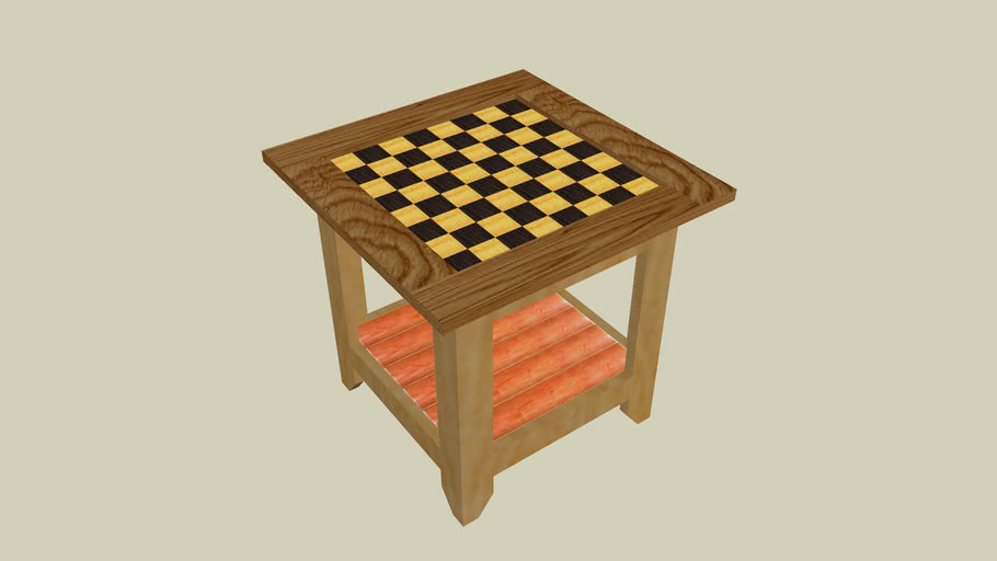 chess board Table | 3D Warehouse