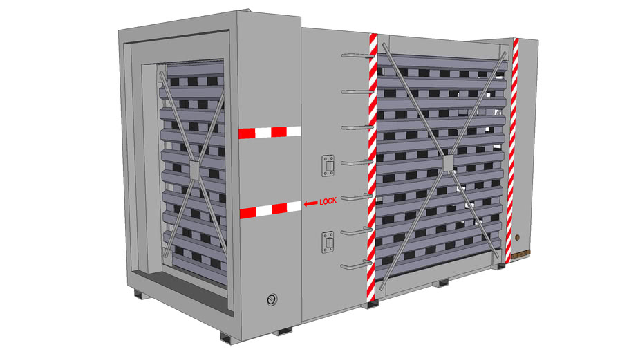 Velociraptor Cage | 3D Warehouse