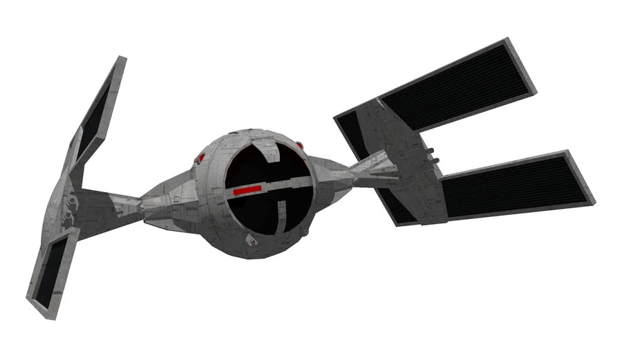 TIE/D-automated starfighter | 3D Warehouse