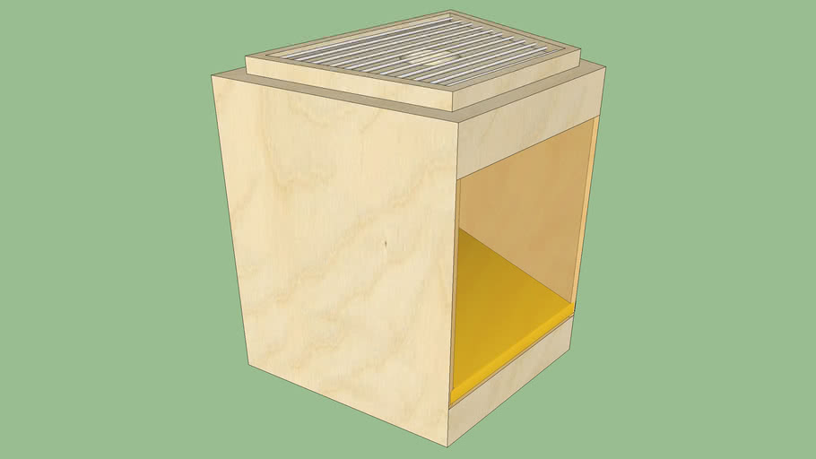 HABA wide low box with musical top | 3D Warehouse