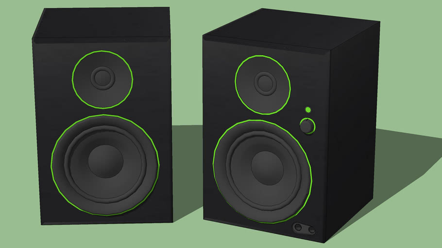 studio monitor speaker | 3D Warehouse