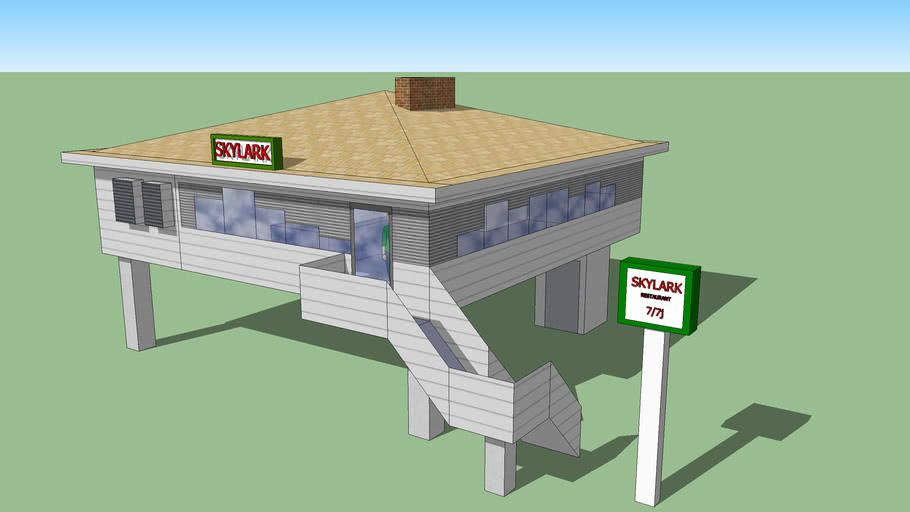 initial d restaurant | 3D Warehouse