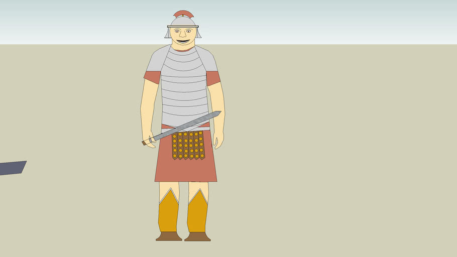 2D roman soldier | 3D Warehouse