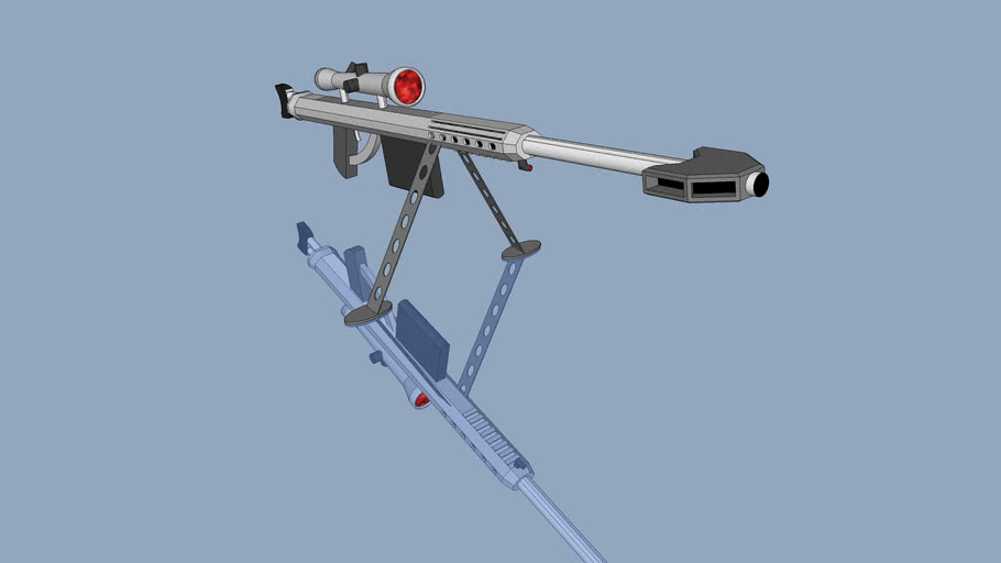 Barret 50 cal | 3D Warehouse