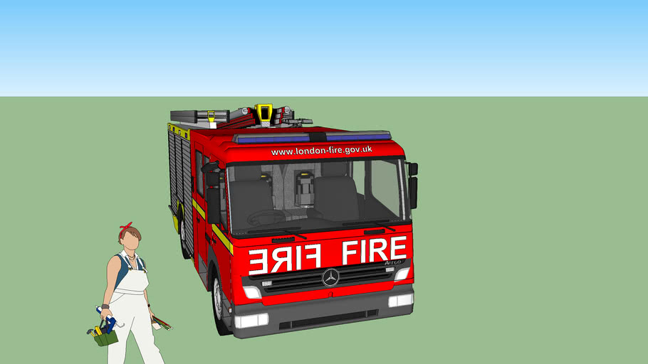*UPDATED* LFB- Dual Purpose Ladder | 3D Warehouse