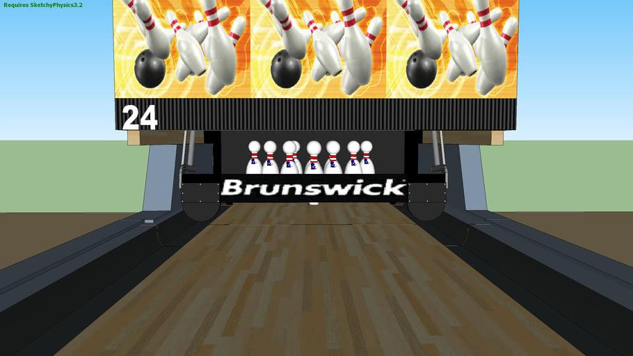 Brunswick A2 Pinsetter Rake UPDATE | 3D Warehouse