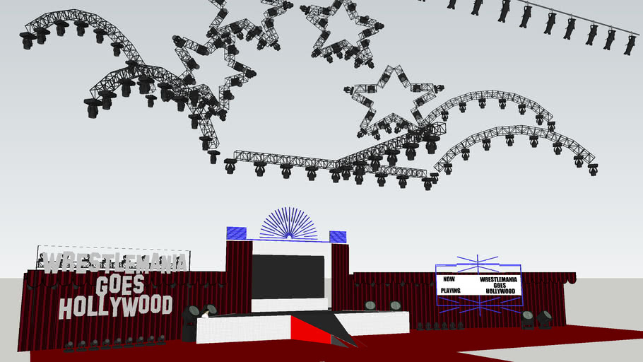 WWE WrestleMania 21 Stage | 3D Warehouse
