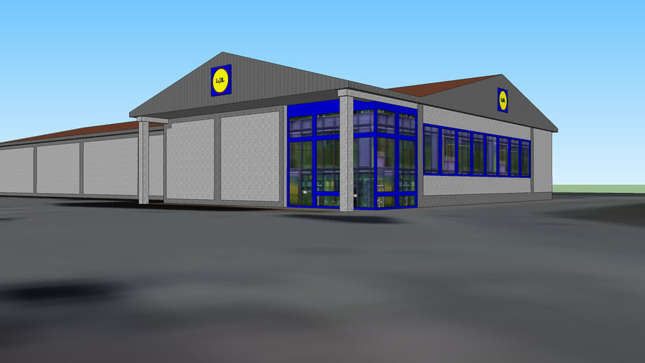 LiDL i Tomelilla | 3D Warehouse