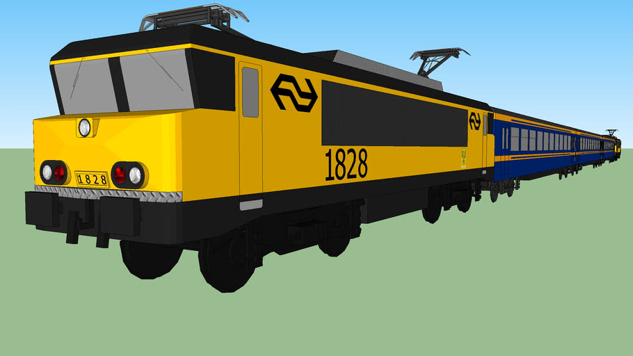 De koninklijke trein/Dutch royal train | 3D Warehouse