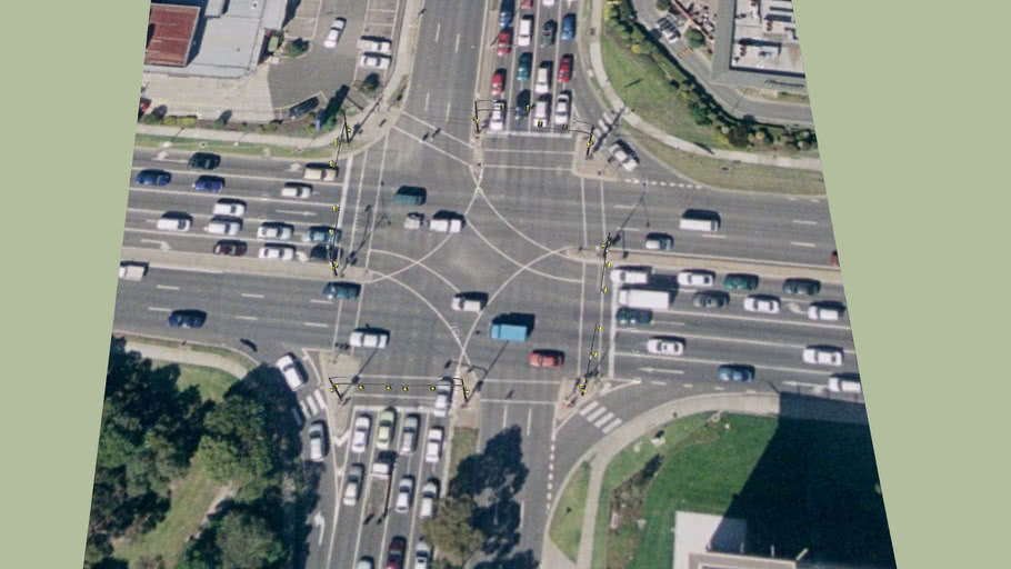 Springvale Road - High Street Road Intersection | 3D Warehouse