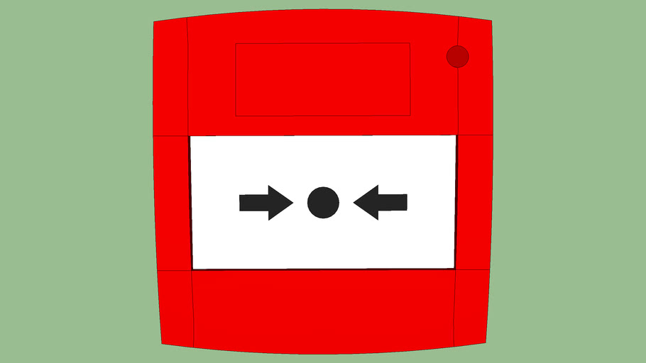 British fire call point | 3D Warehouse
