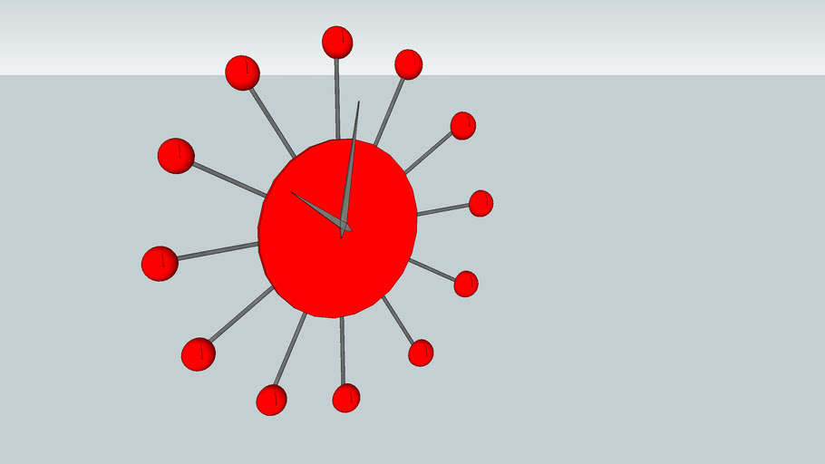 Funky Clock | 3D Warehouse