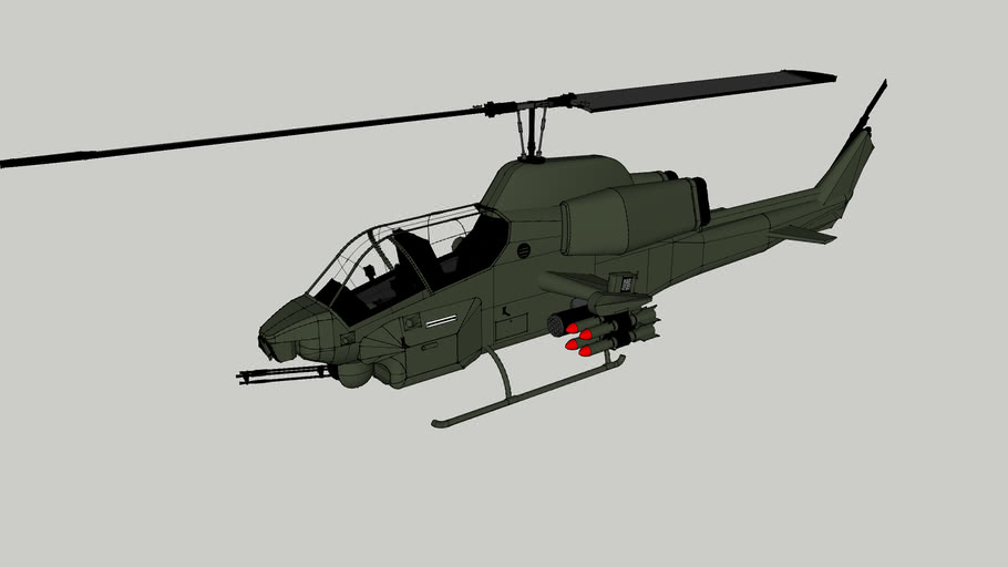 AH-1 Cobra | 3D Warehouse
