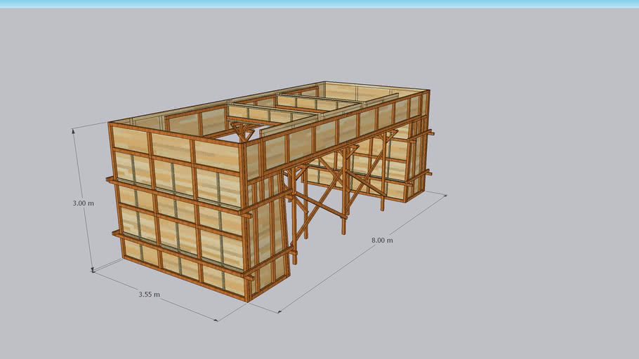 Perancah Jembatan | 3D Warehouse