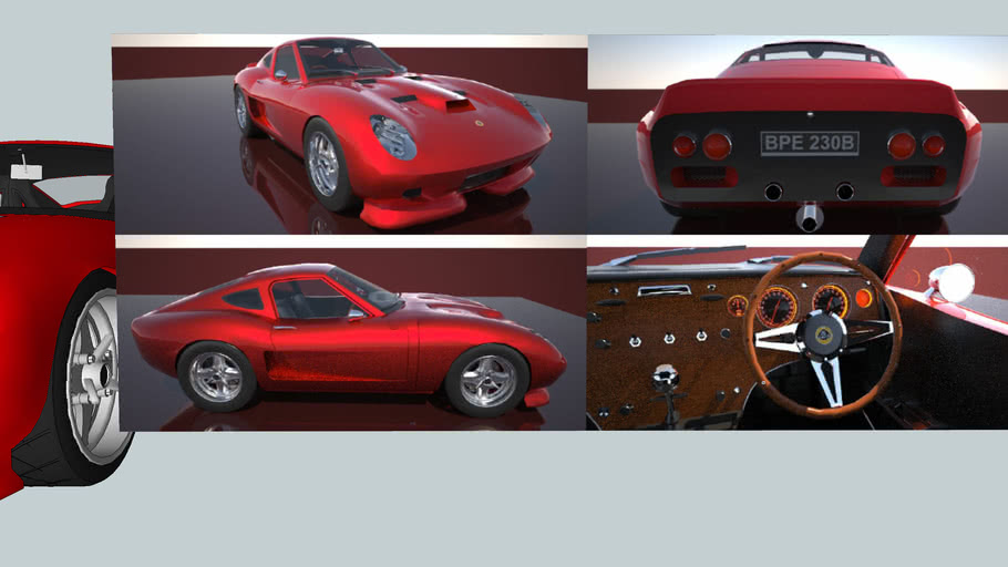 Lotus Elan Shapecraft tunned maxwell texturized | 3D Warehouse