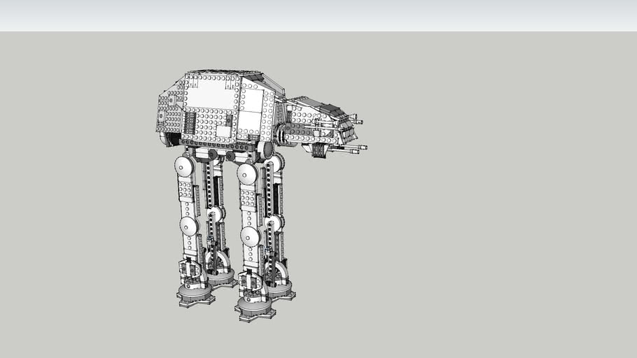 Star Wars LEGO AT-AT 2014 | 3D Warehouse