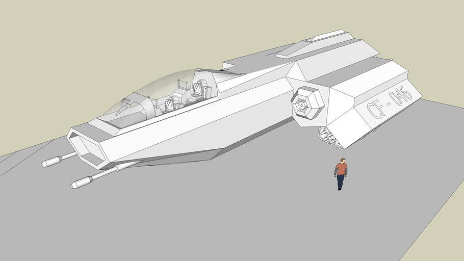 CF - 046 UTN 'Firefly' class Carrier Based Fighter | 3D Warehouse