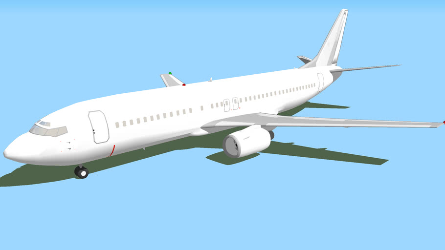 Boeing 737-400 Template {TOTALLY BLANK; 2Mb} | 3D Warehouse