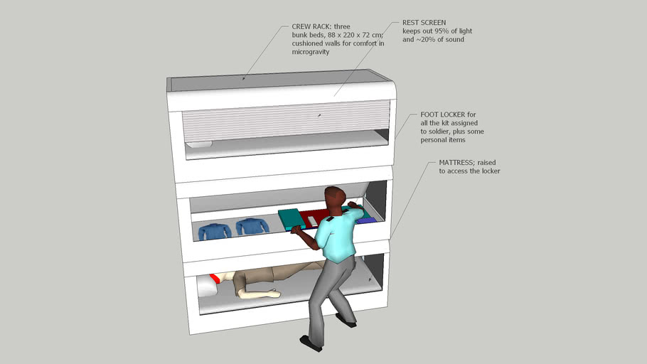 spaceship rack | 3D Warehouse