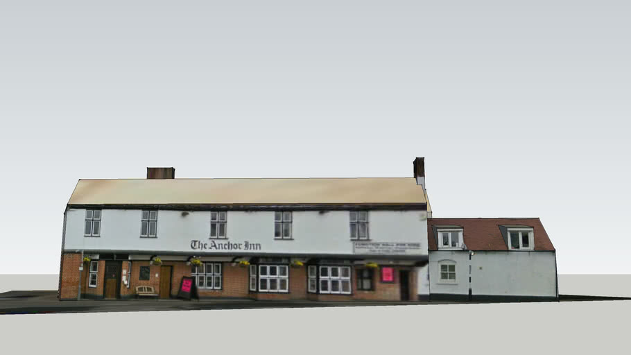 benfleet the anchor inn pub | 3D Warehouse