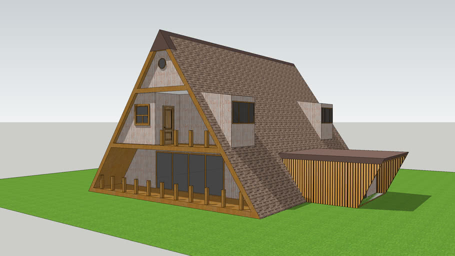 Modern cottage | 3D Warehouse