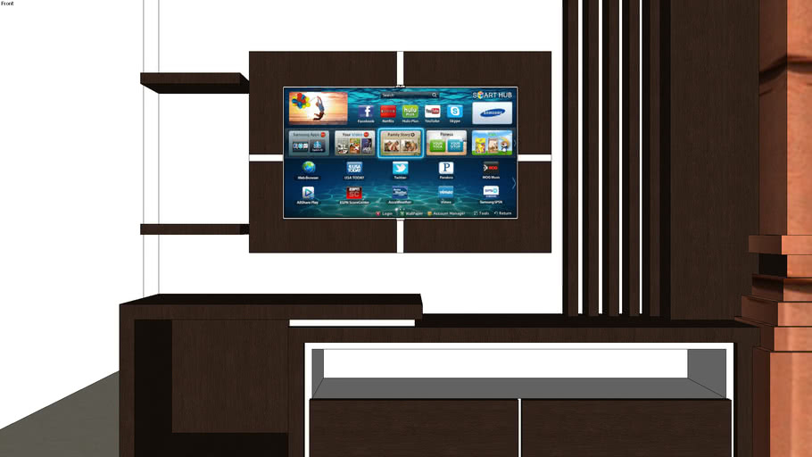 rak tv | 3D Warehouse