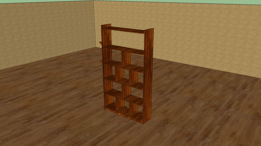 Wooden Shelf | 3D Warehouse