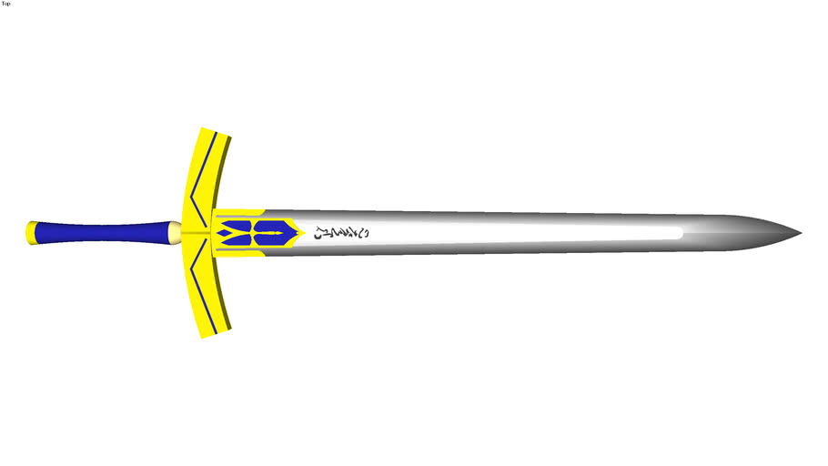 sword——Excalibur (fate) | 3D Warehouse