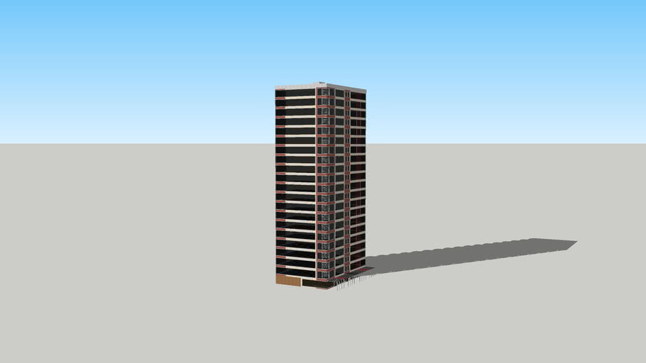 Modern Office Building | 3D Warehouse