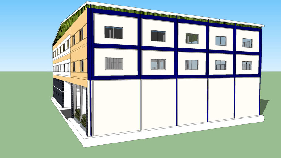4-STORY STEEL BUILDING | 3D Warehouse