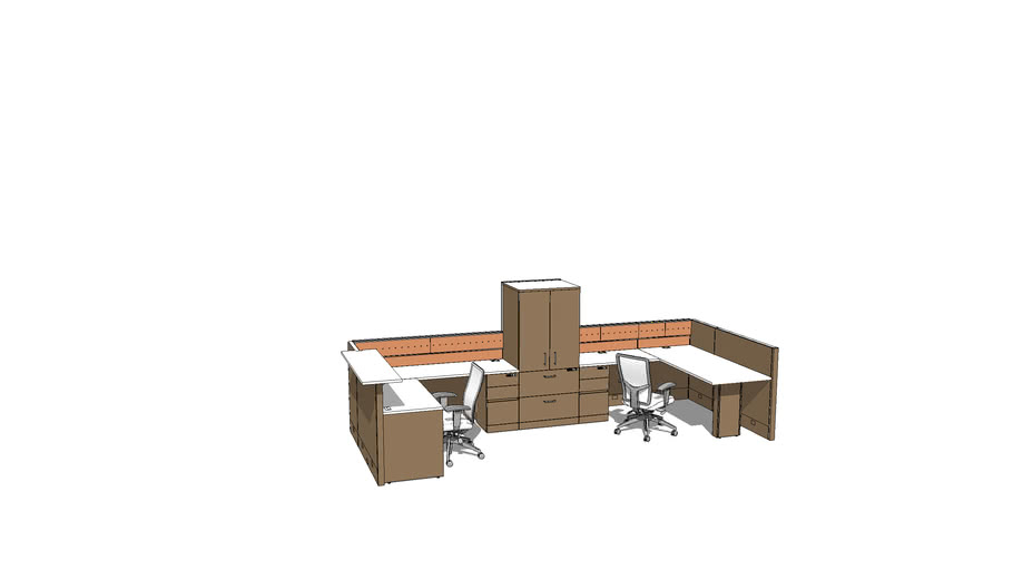 artopex uni-t workstation | 3D Warehouse