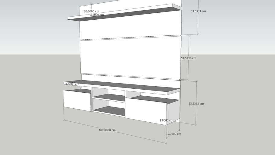 backdrop tv | 3D Warehouse