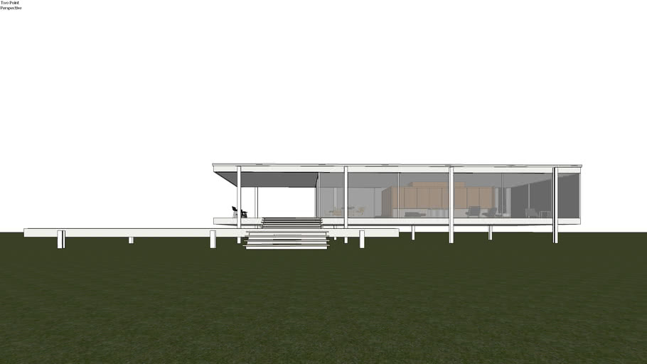 Farnsworth House | 3D Warehouse