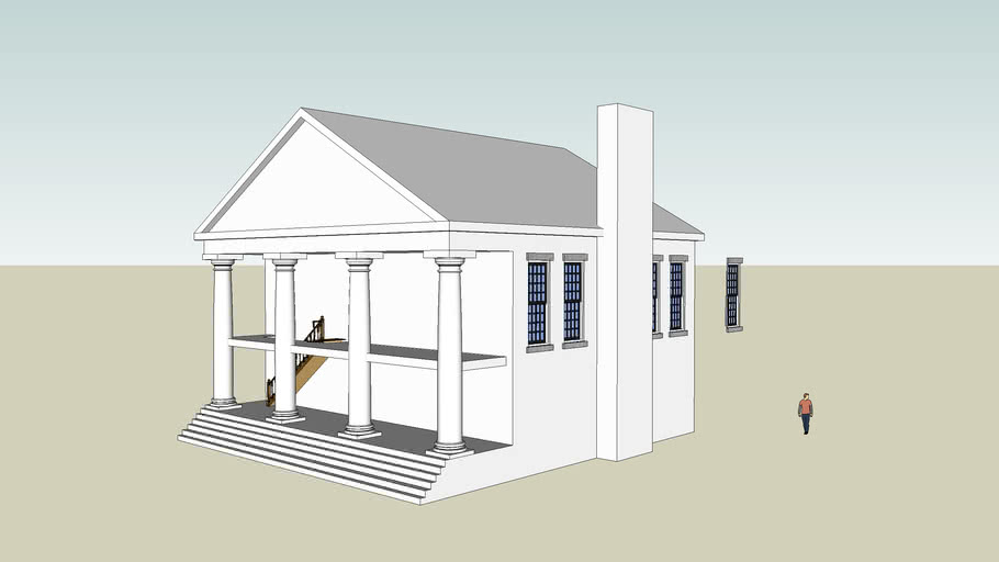 First Courthouse in Stanly County NC | 3D Warehouse