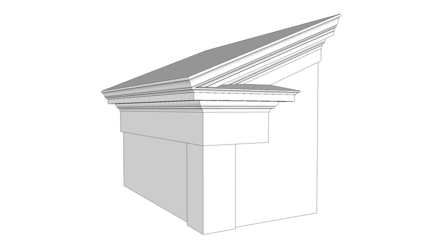 Classical Eave Return | 3D Warehouse