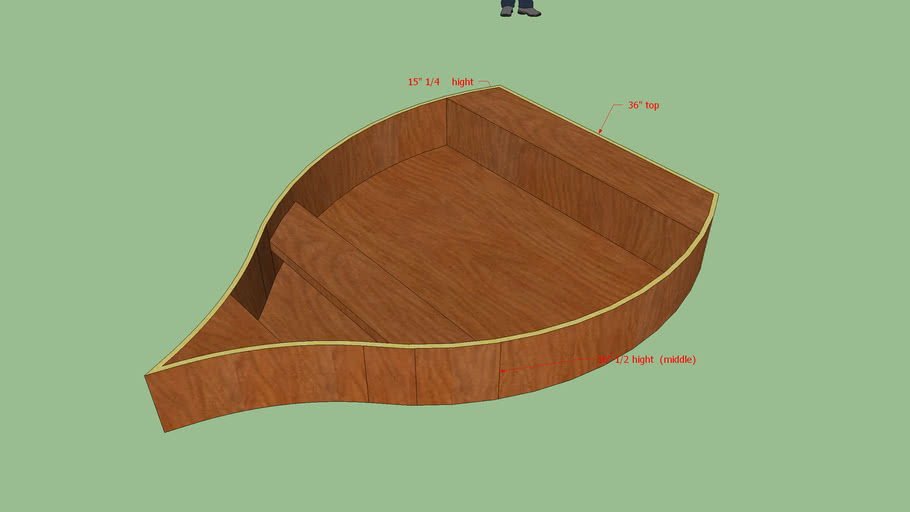 Boat with dimensions | 3D Warehouse