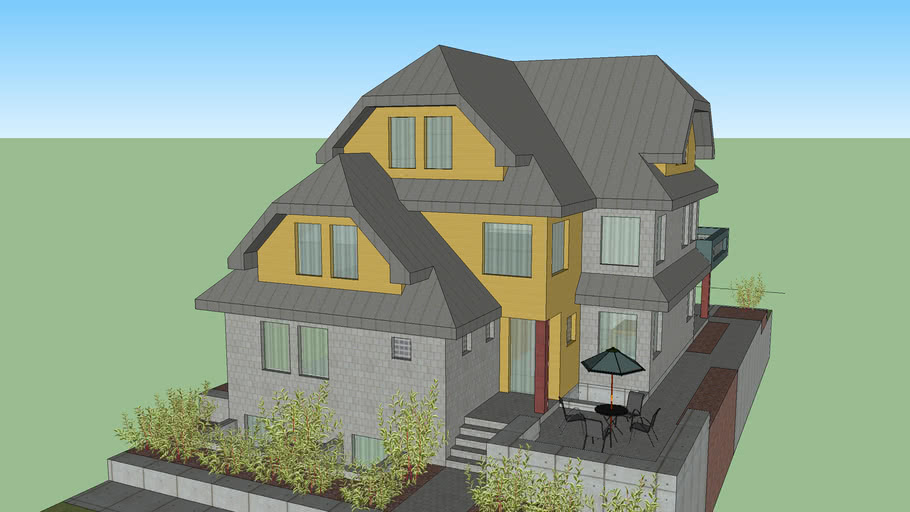 Contemporary House | 3D Warehouse