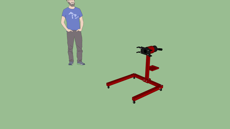 engine stand | 3D Warehouse
