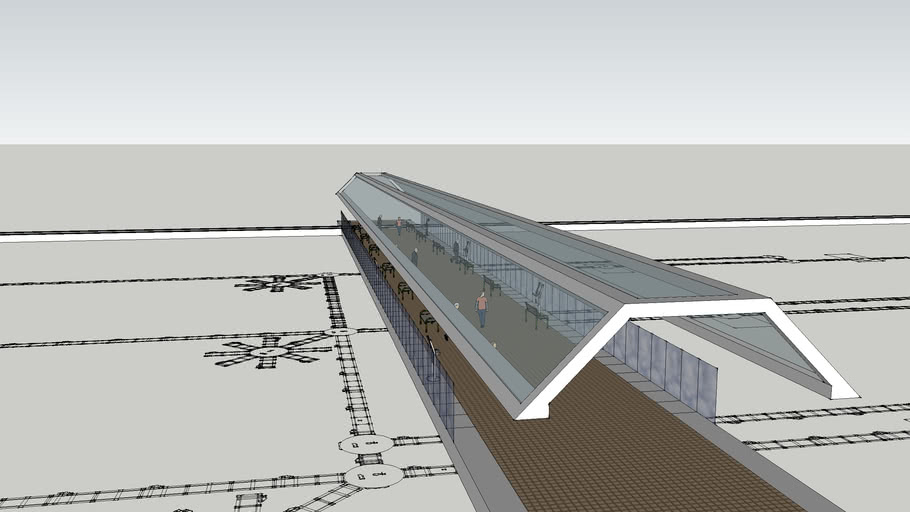 Elevated Walkway | 3D Warehouse