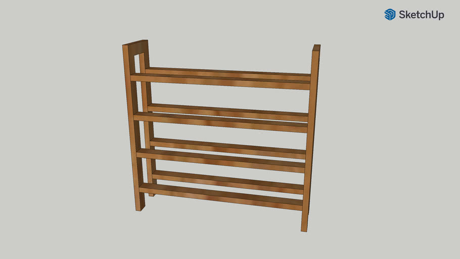 Shoe Rack | 3D Warehouse