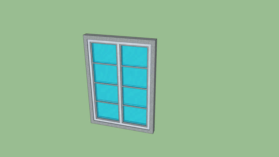 WINDOW 2 PANEL 6'-6' | 3D Warehouse