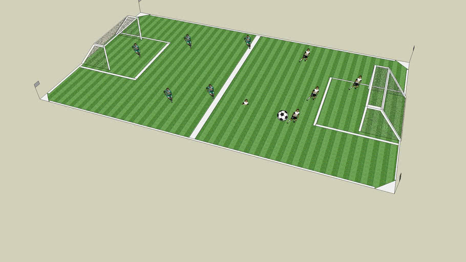 football match | 3D Warehouse
