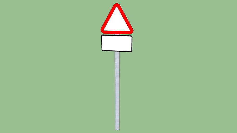 road sign | 3D Warehouse
