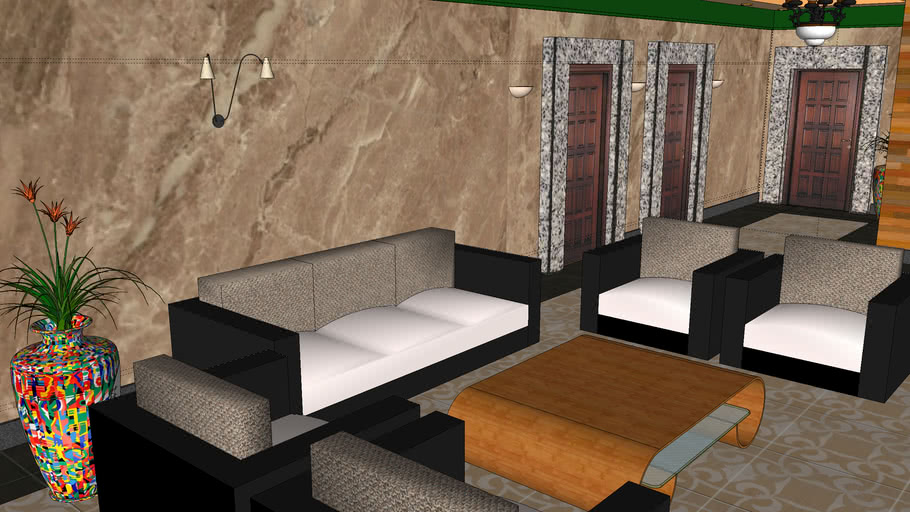 LOBBY AND HALLWAY | 3D Warehouse