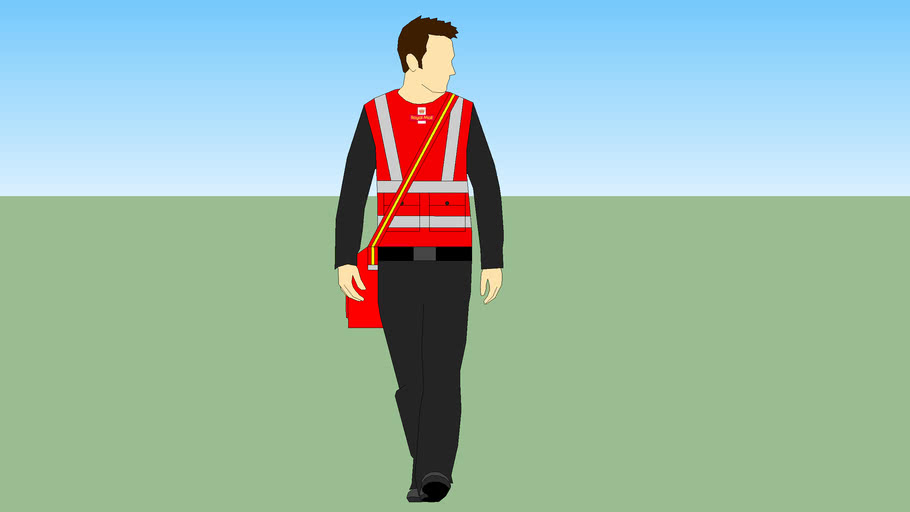 Postman | 3D Warehouse