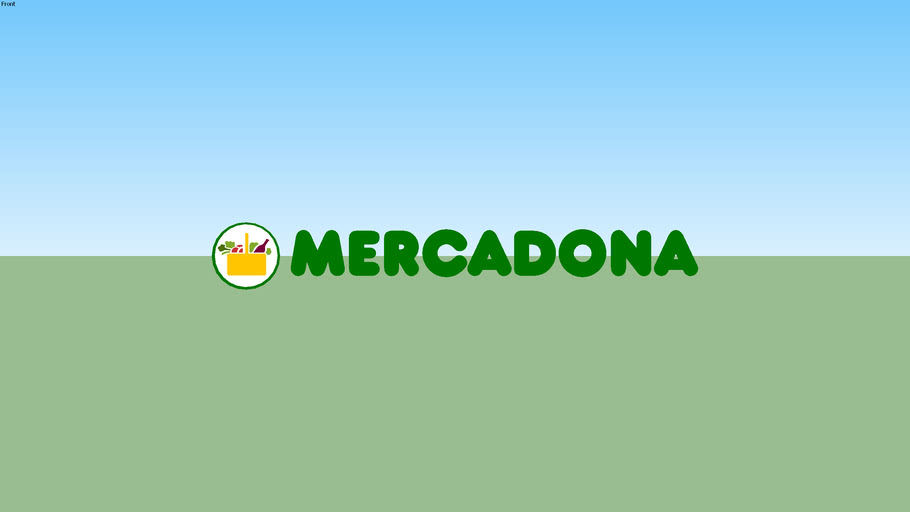Logo Mercadona | 3D Warehouse