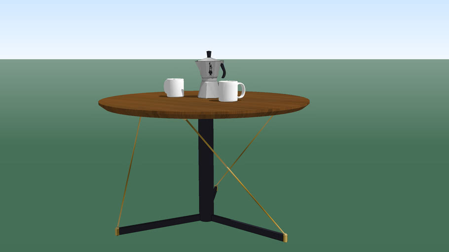 Coffee Table Elevation | 3D Warehouse