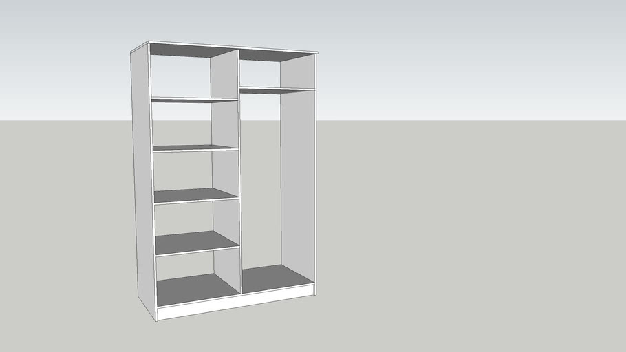 bedroom closet design | 3D Warehouse