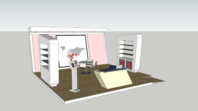 Exhibition Stand-02 | 3D Warehouse